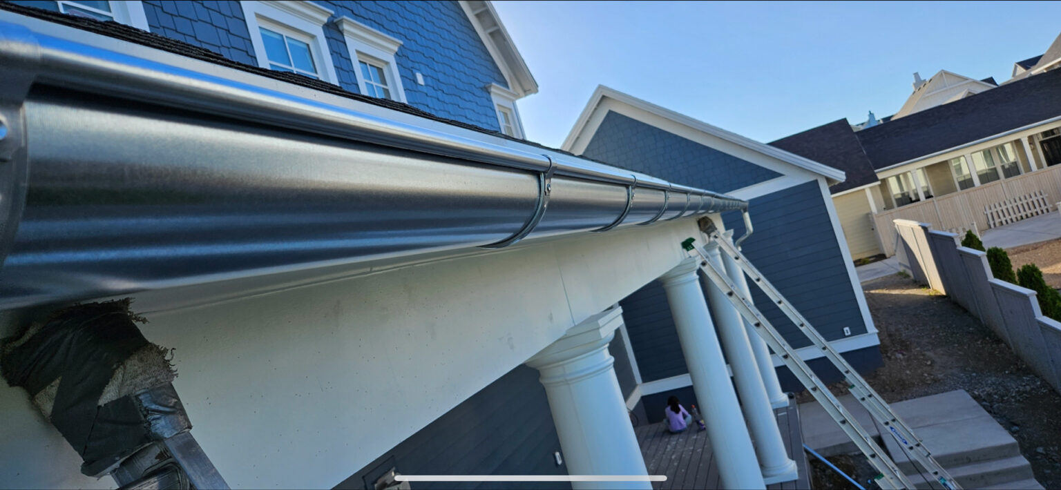 Rain Gutter Installation - Wasatch Rain Gutters